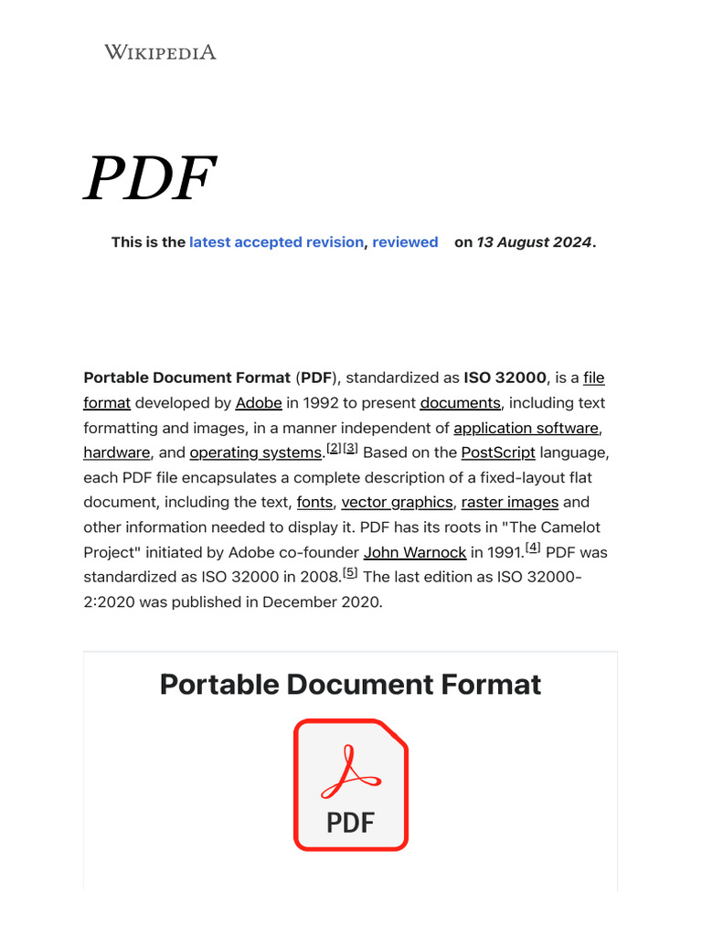 PDF - Wikipedia | PDF