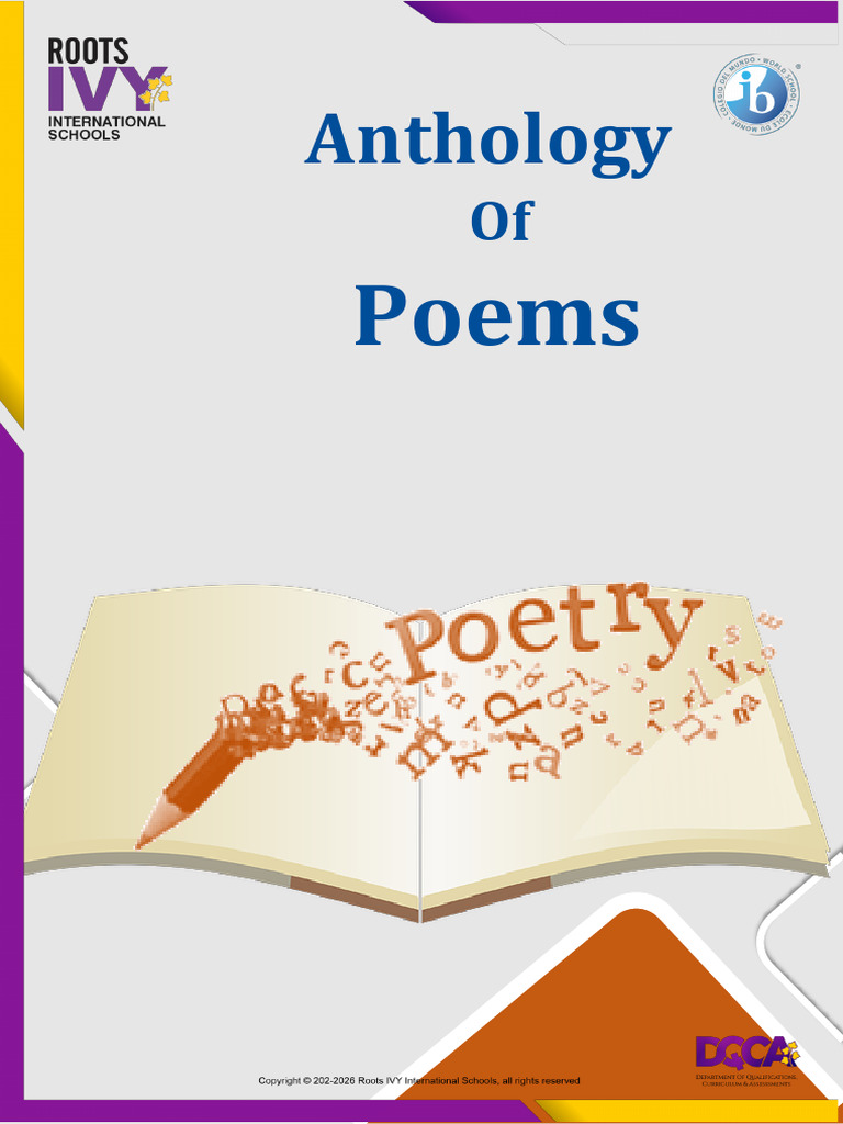 Anthology of Poems - Grade 4 - 7 | PDF