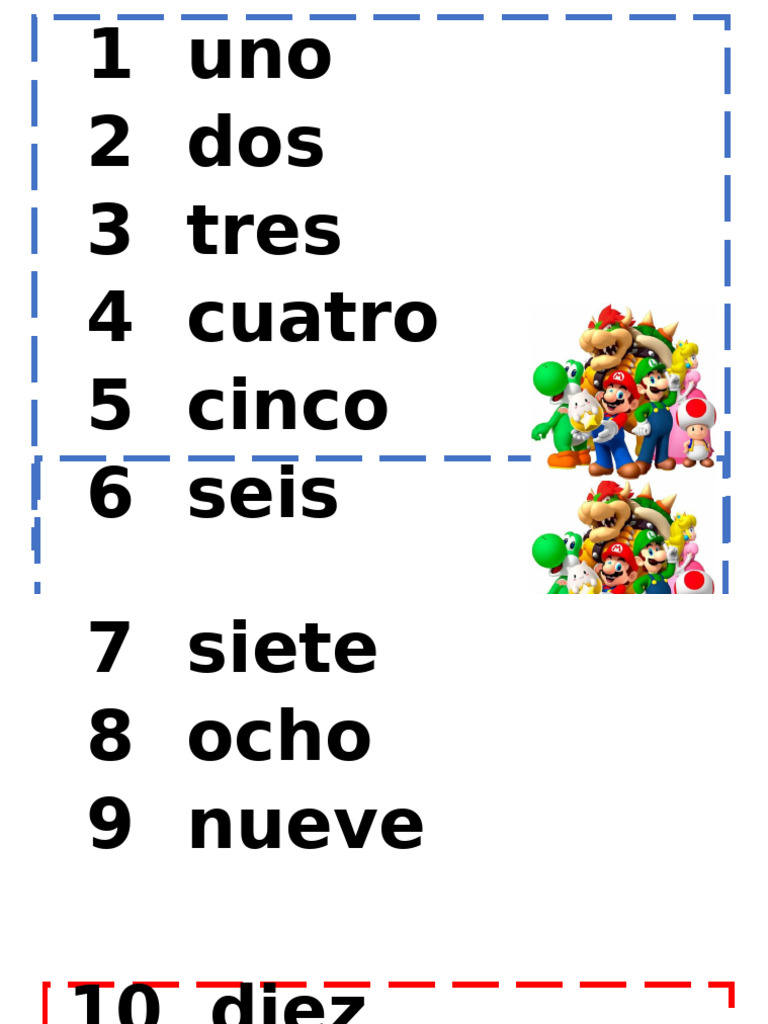 Cómo Se Leen Los Números | PDF