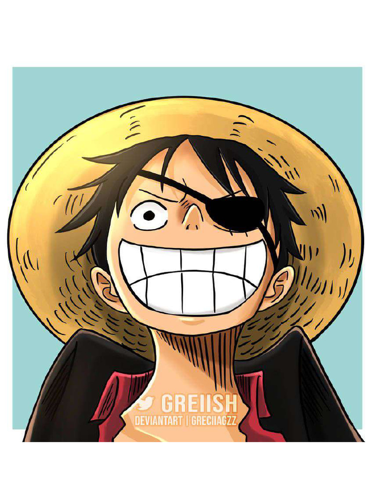 Luffy With Eyepatch by Greciiagzz Deqhgzk-Pre | PDF