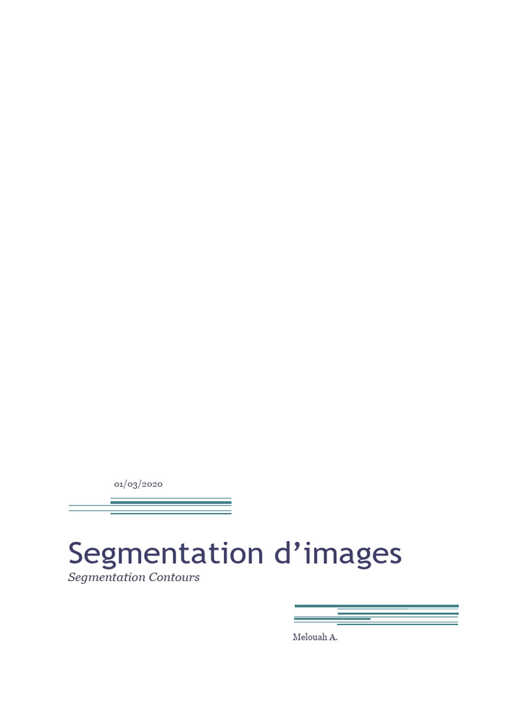 Segmentation Contours Part1 | PDF