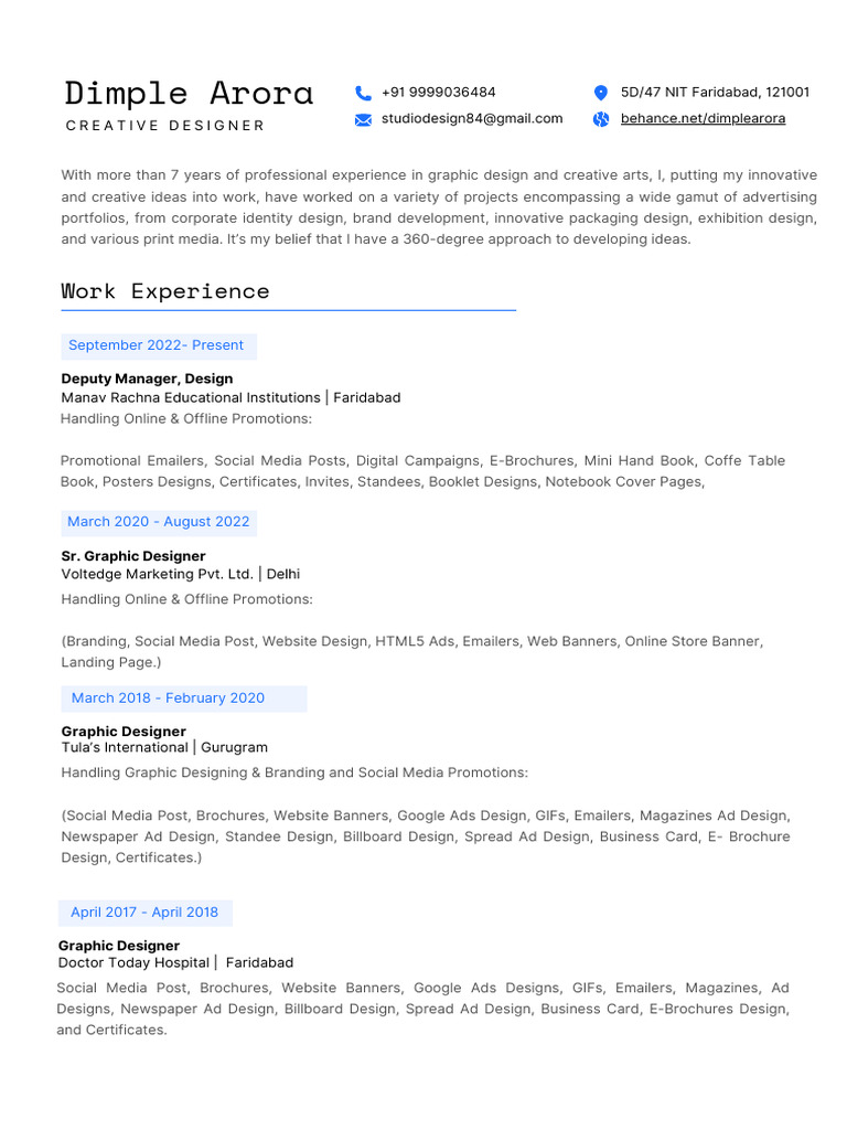 Resume S | PDF | Graphics | Communication Design