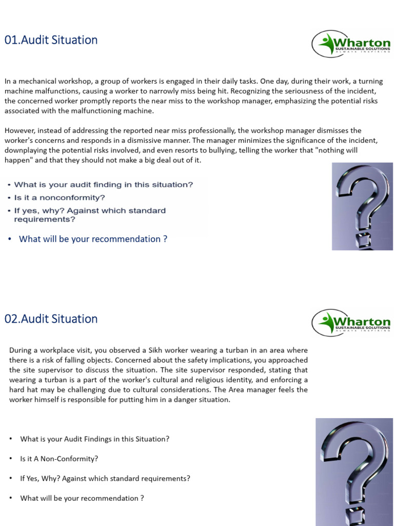 Audit Scenario | PDF