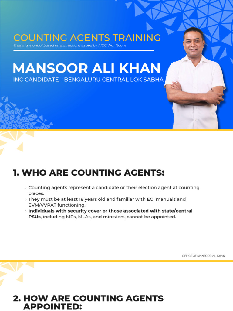 Counting-Agents-Training | PDF