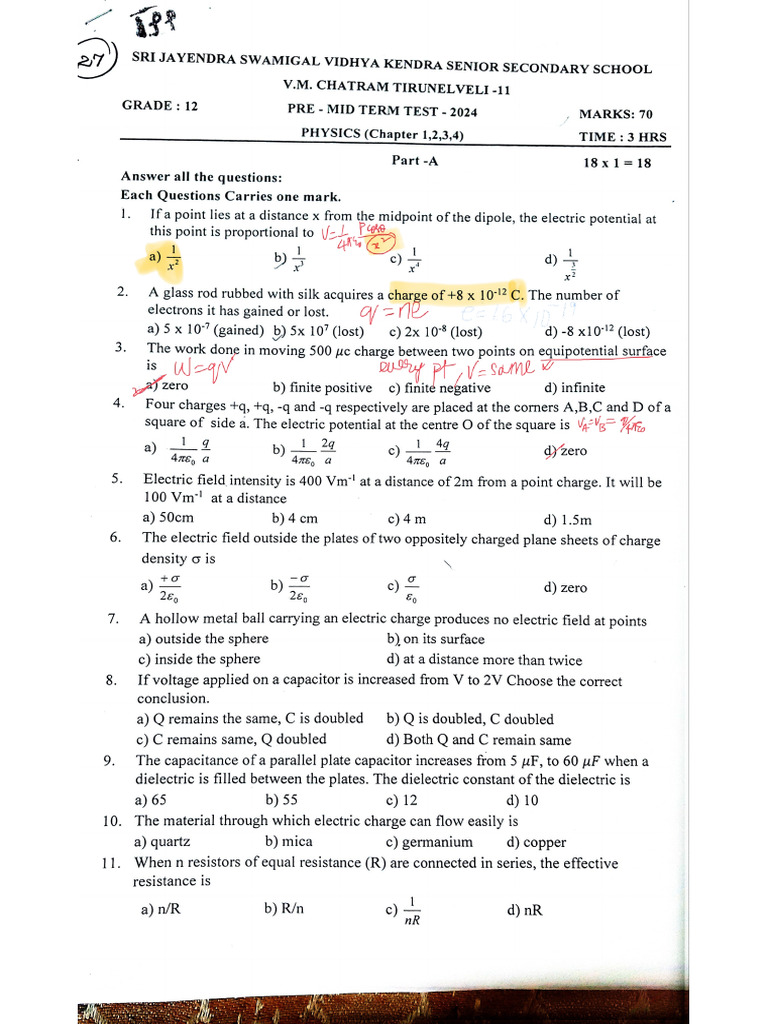 Physics PMT | PDF
