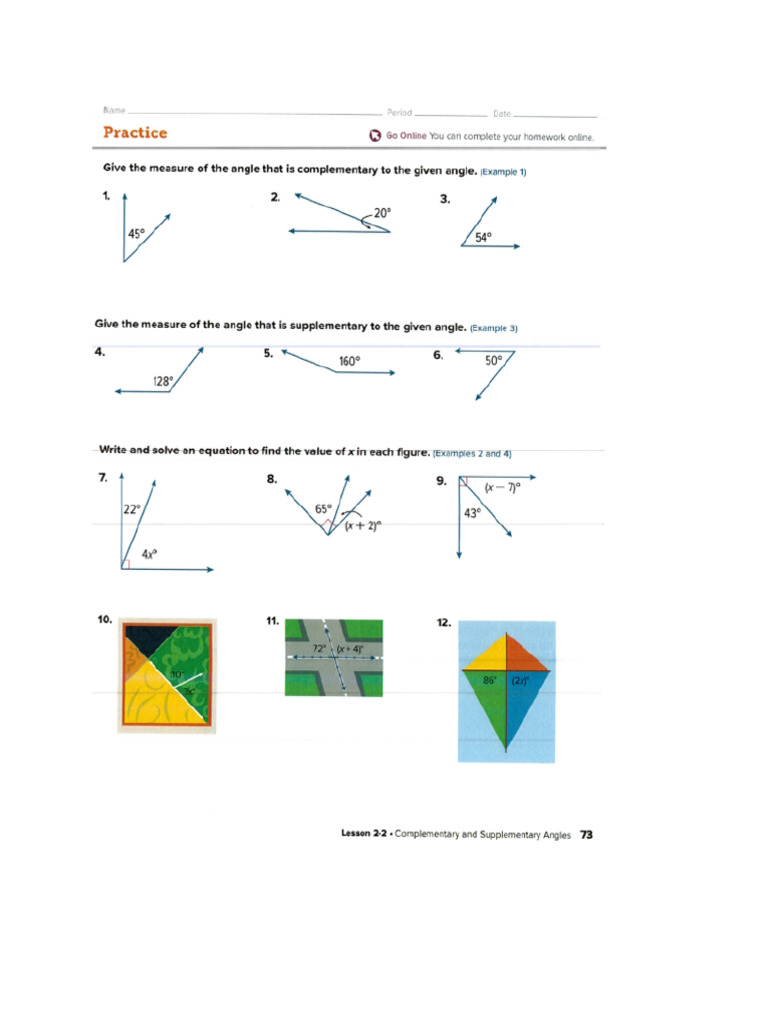 25 Preme Supitcha - M1 Unit 2 L2 C and S Angle P. 73 | PDF