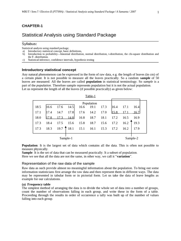1 Stat | PDF