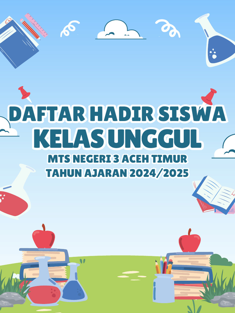 Cover Absen Kelas Unggul | PDF