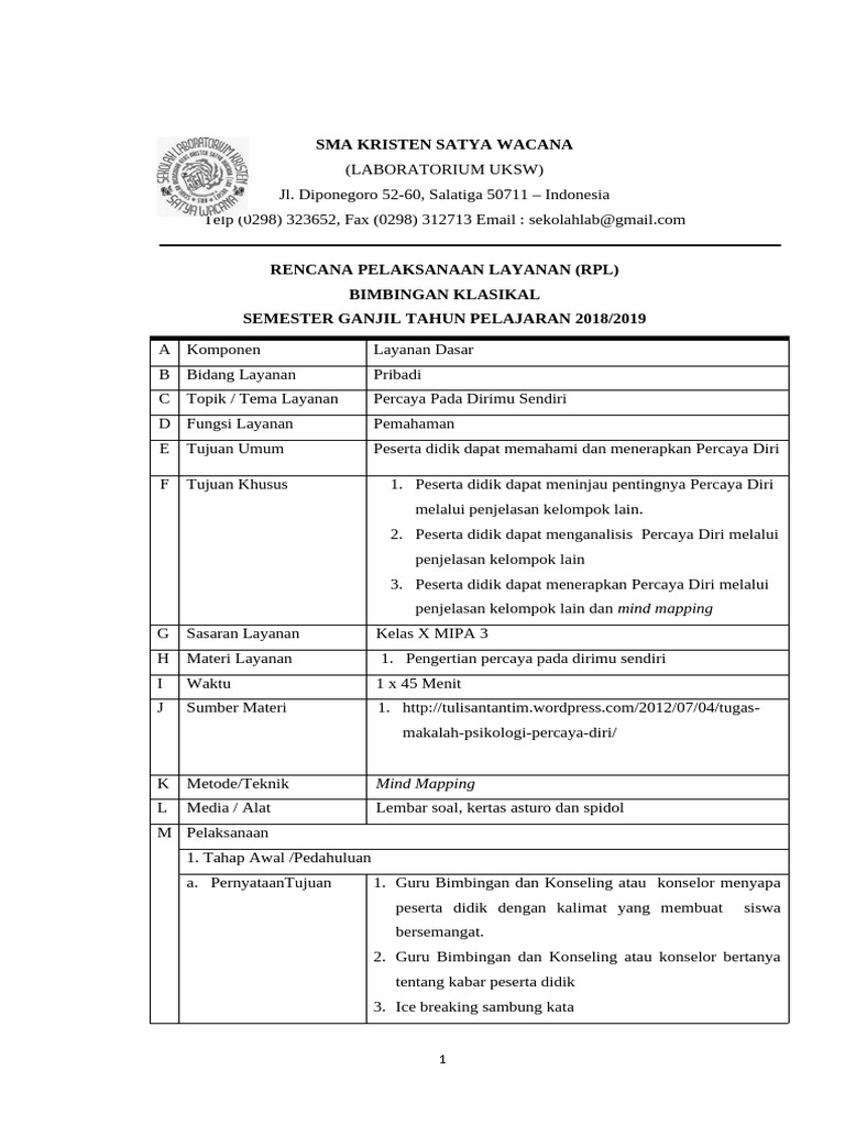 rpl 3 bidang pribadi | PDF