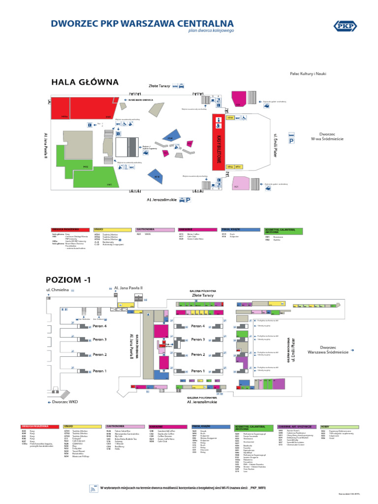 Warszawa Centralna Mapka 01 2014 | PDF