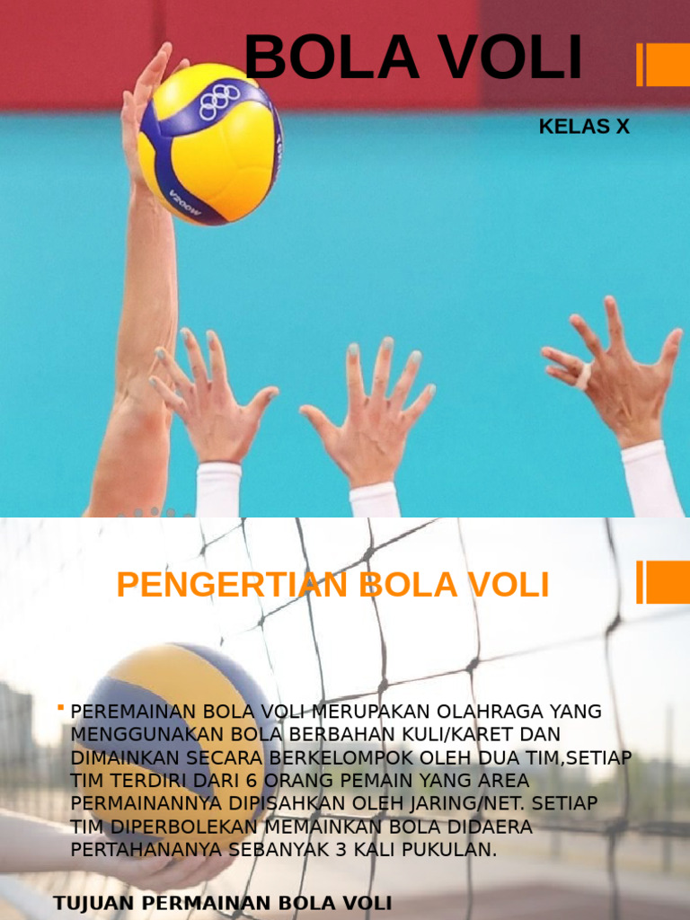 Bola Voli Kelas x 2024 | PDF