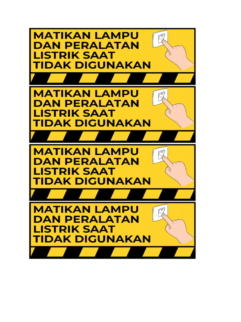 Hemat Listrik | PDF