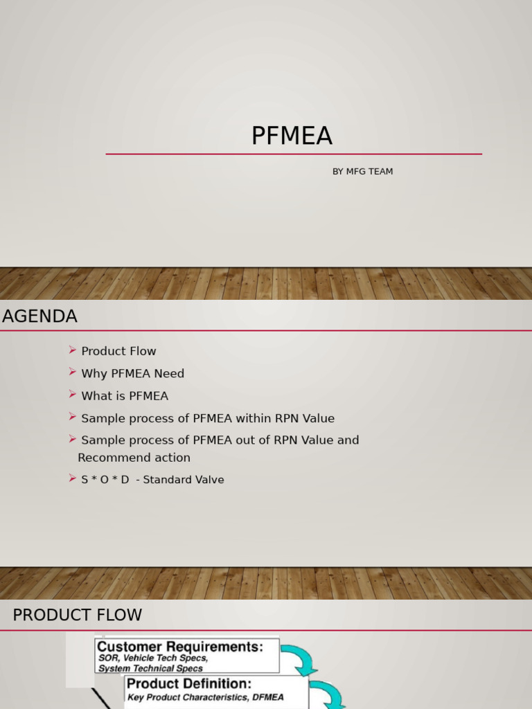 PFMEA Simple Explantion | PDF | Industrial Processes | Technology ...
