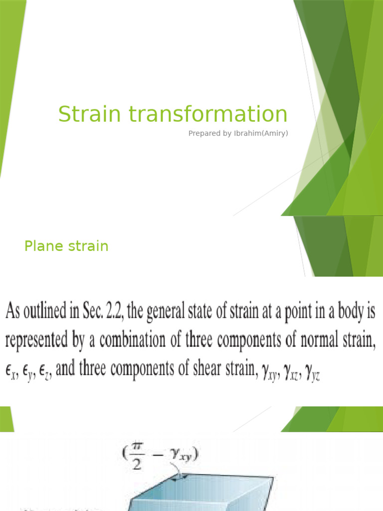 Strain Transformation | PDF