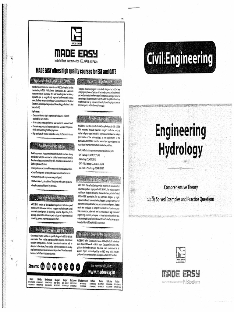 6 Eng Hydrology | PDF