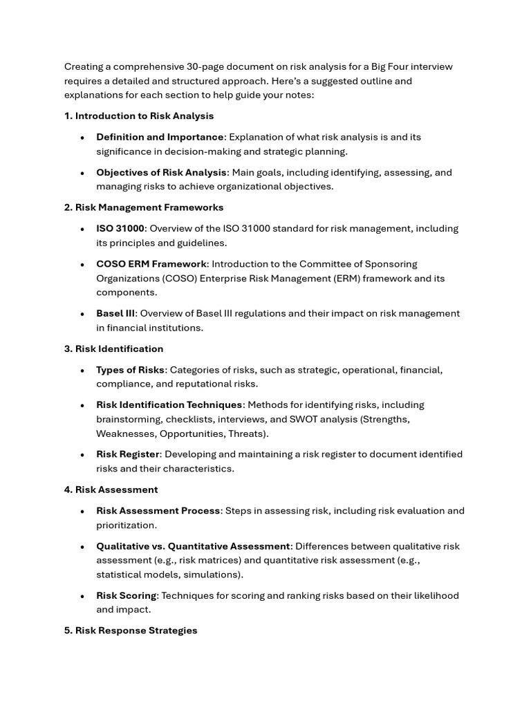 Risk Analysis | PDF | Risk Management | Risk