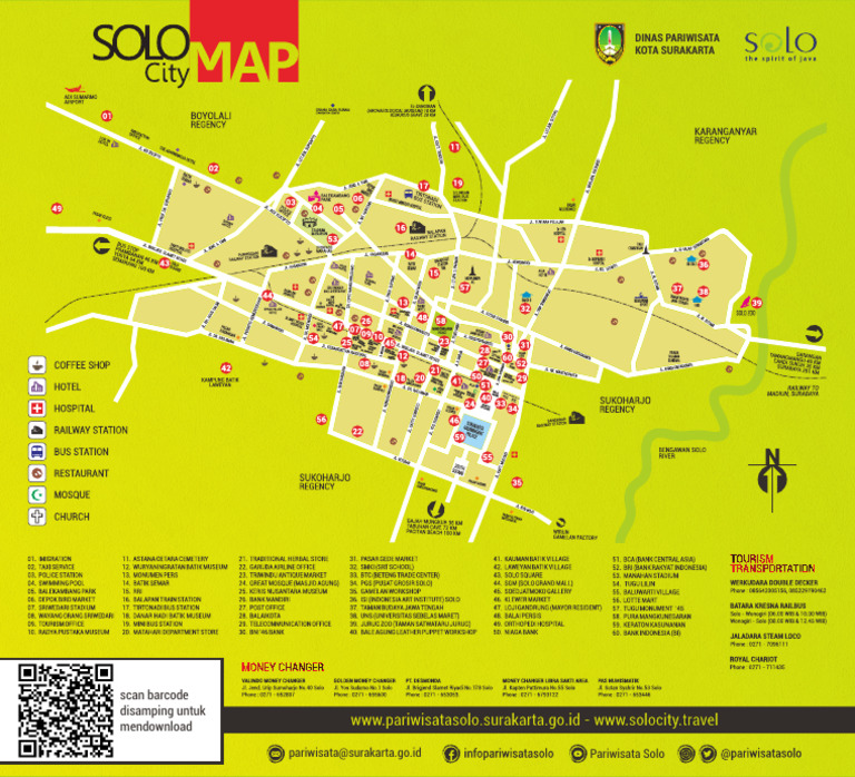 peta-wisata-solo | PDF
