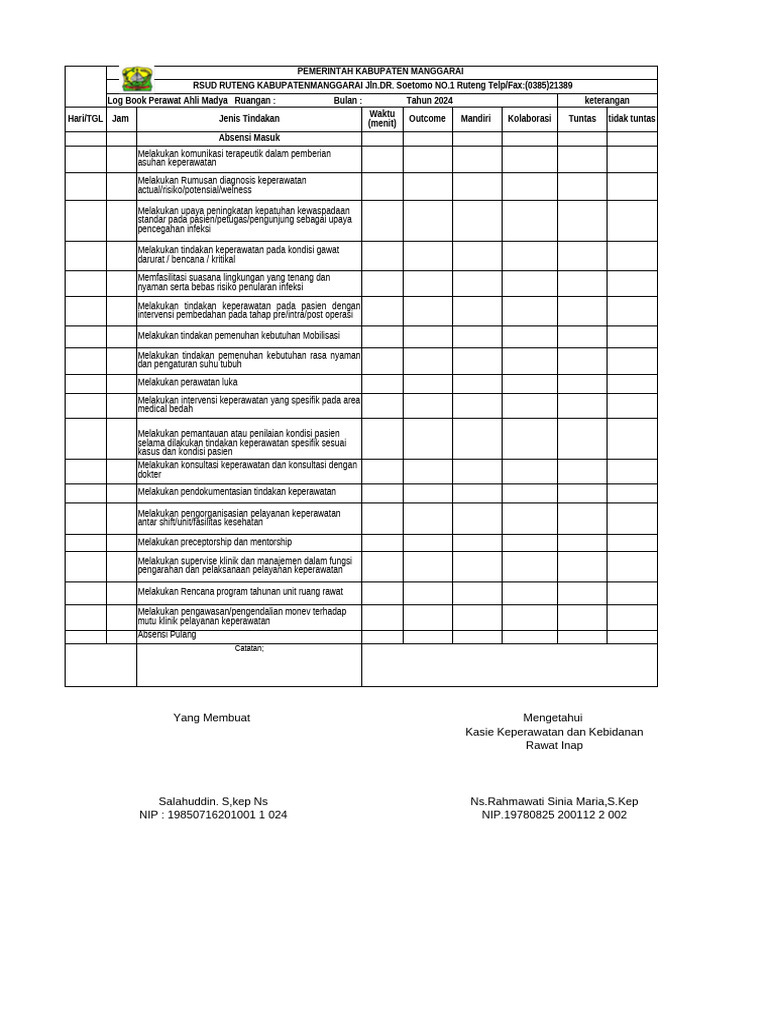 Log Book | PDF
