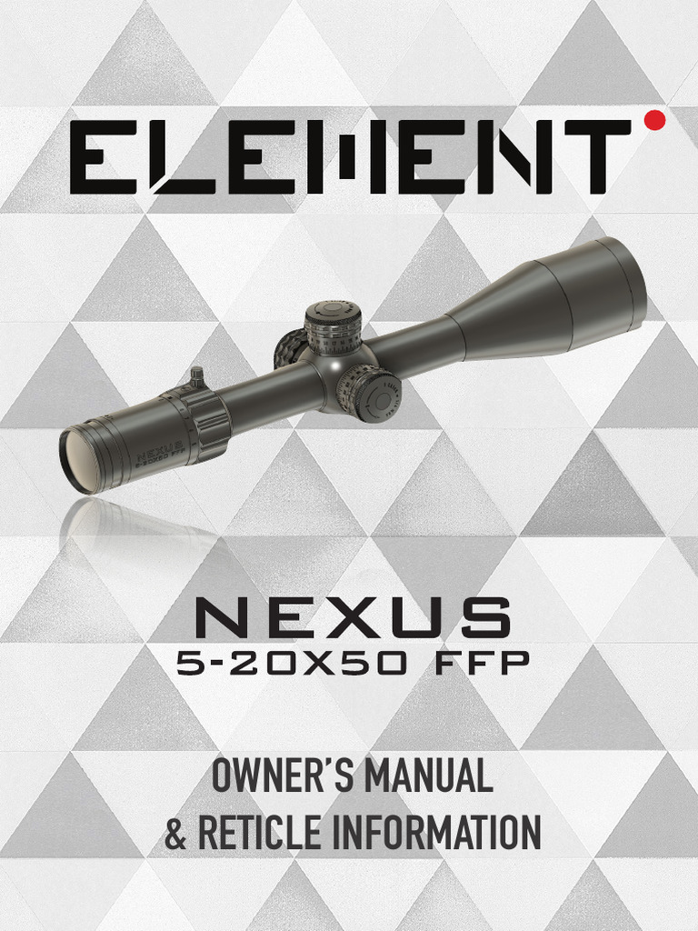 5x7 NEXUS MANUAL April 2021 | PDF