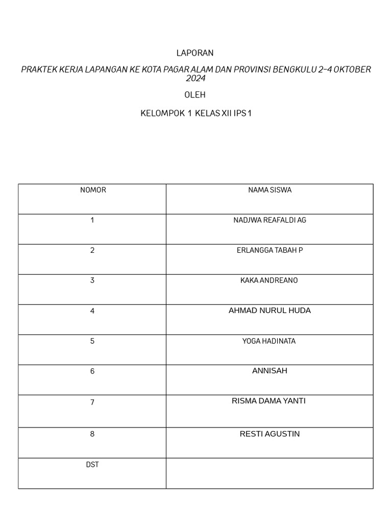 LAPORAN PKL 2024.docx - 20240813 - 210949 - 0000 | PDF