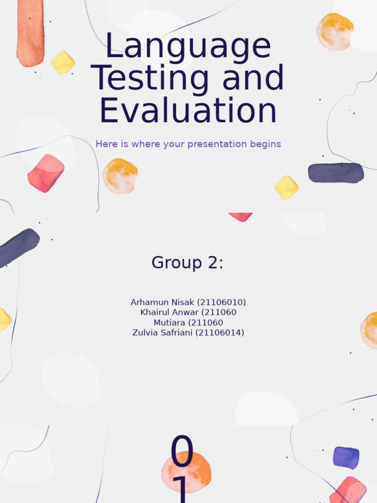 Language Testing | PDF