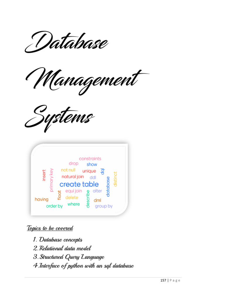 SQL Notes | PDF