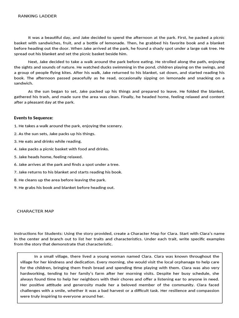 Graphic Organizers Activity | PDF