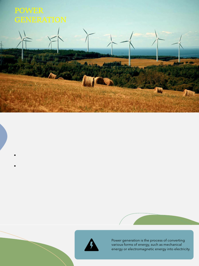 Power Generation | PDF