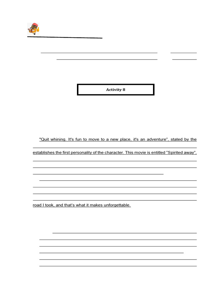 Activating Your Prior Knowledge Act 8 in SEE 10 (Macro Skills) | PDF