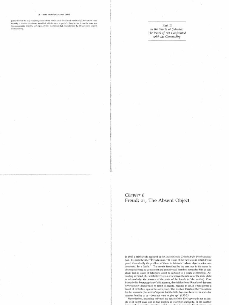 Agamben - The Absent Object | PDF