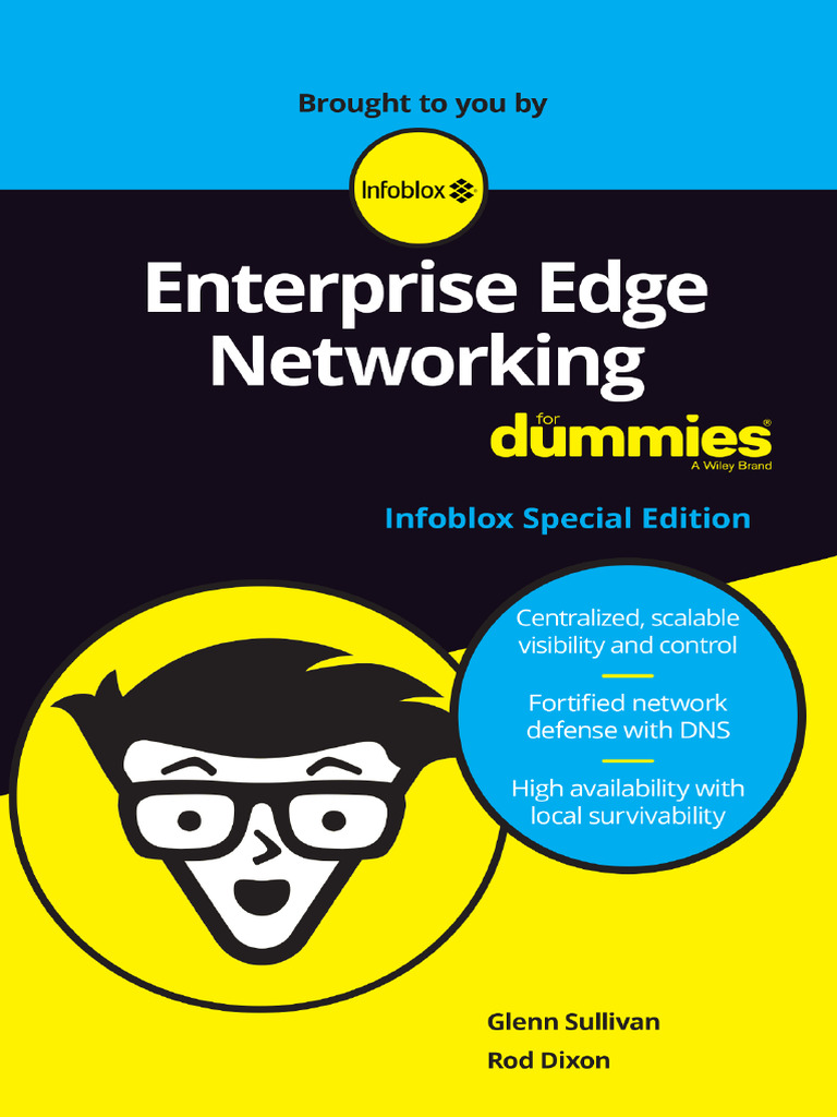 Infoblox Ebook Enterprise Edge Networking For Dummies Infoblox Special ...