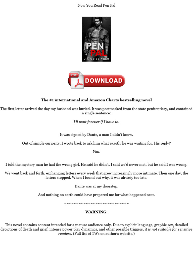 (PDF) Pen Pal Books | PDF | Mystery, Thriller & Crime Fiction