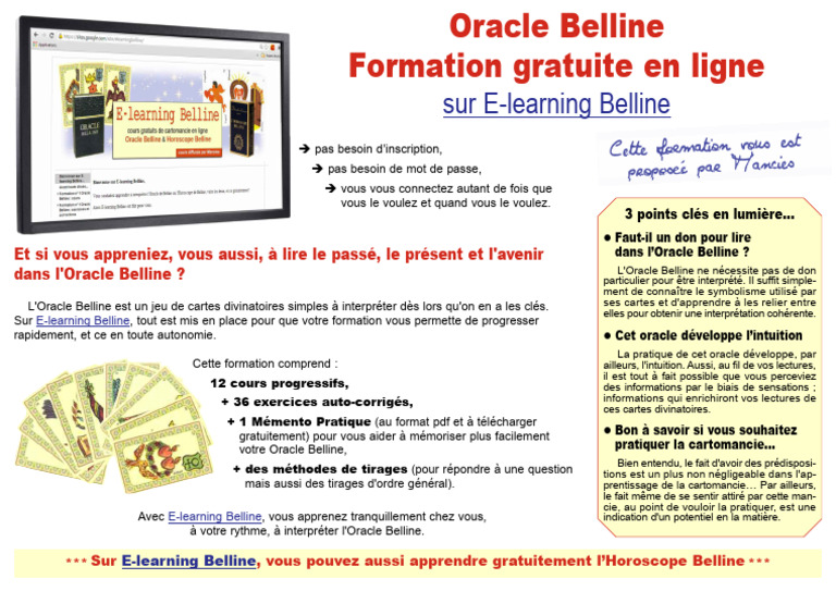 Formation Gratuite Oracle Belline | PDF