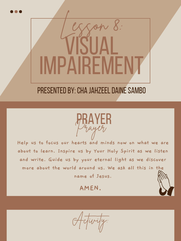 Visual Impairment | PDF