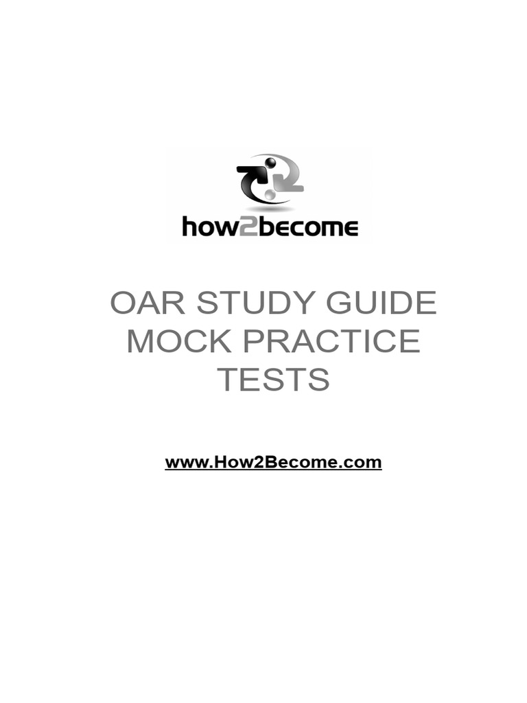 OAR Study Guide Mock Practice Tests | PDF