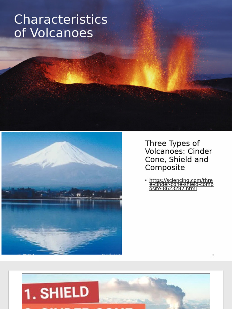 Characteristics of Volcanoes | PDF