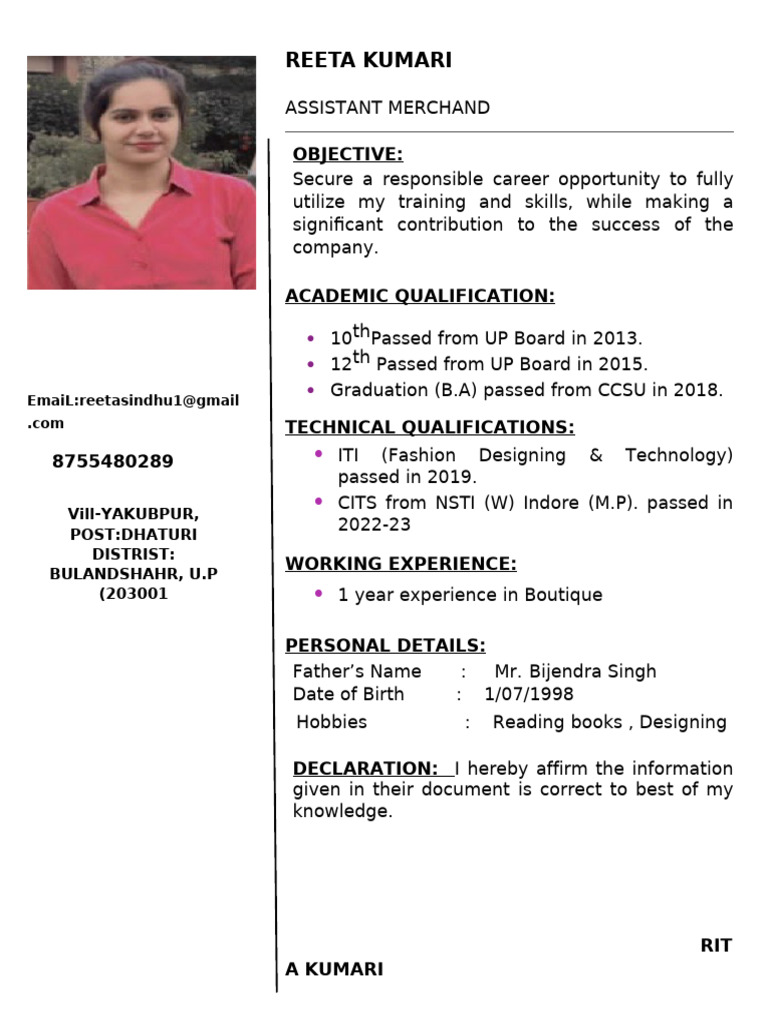 Reeta Kumari | PDF