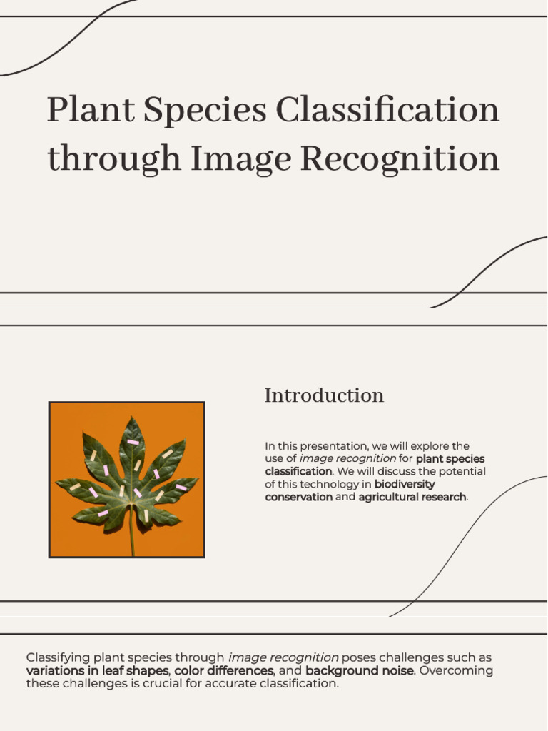 Slidesgo Plant Species Classification Through Image Recognition ...