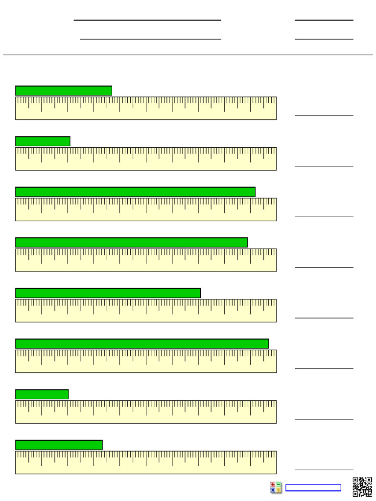 Measurement Metric Ruler | PDF