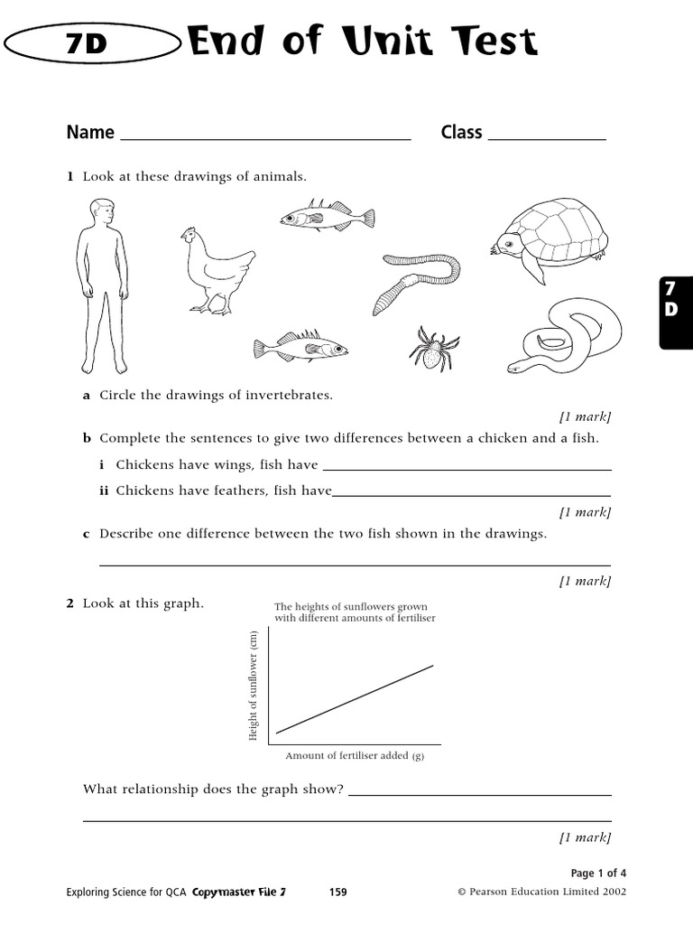 Classification Practice Test | PDF