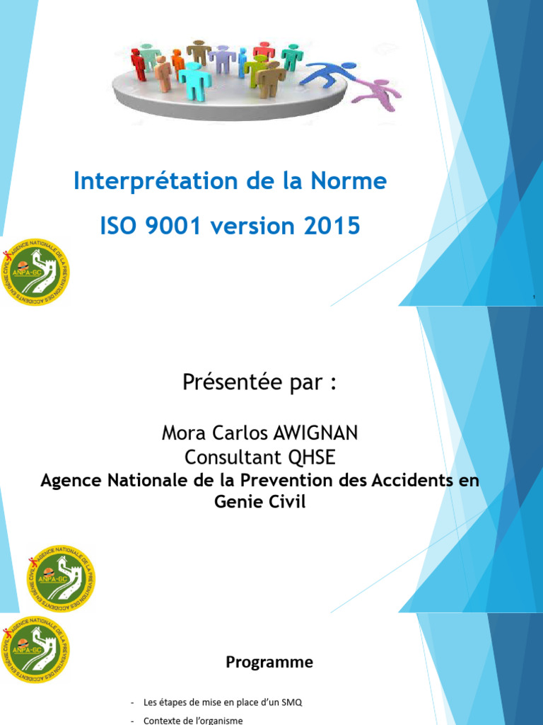 La Norme ISO 9001 V 2015 | PDF
