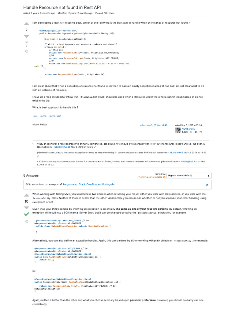 3 Return Optional Rest Endpoints A | PDF