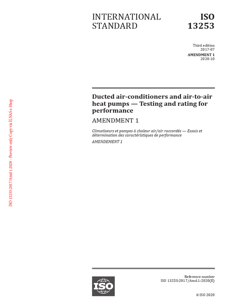 ISO 13253 2017#amd 1 2020 (E) - Character PDF Document | PDF