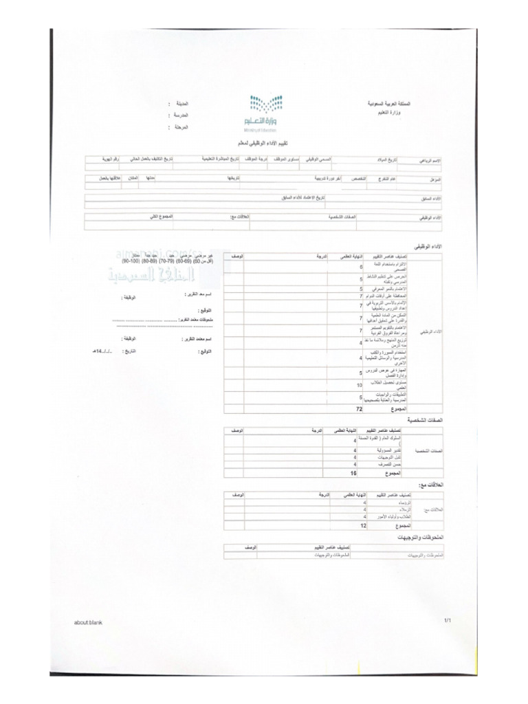Ministry of Education | PDF