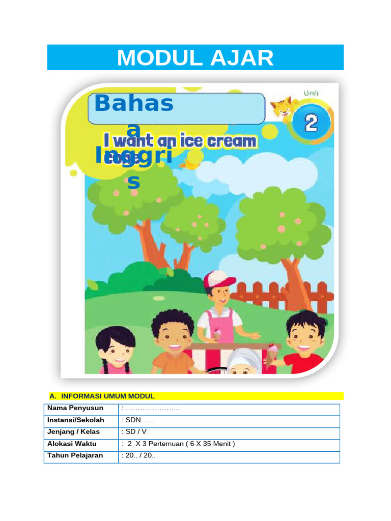 Unit 3 B Inggris | PDF