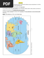 Major Landforms and Water Bodies Overview | PDF | Desert | Mountains