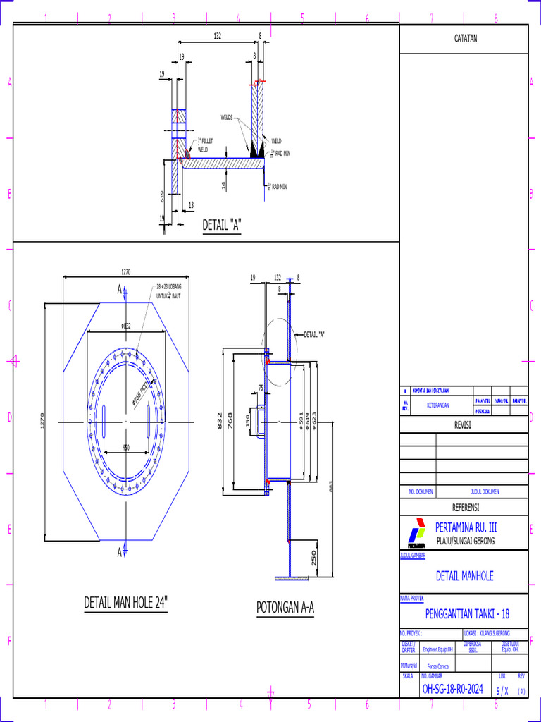 Nozzle MANHOLE SHELL-Lbr 7 | PDF