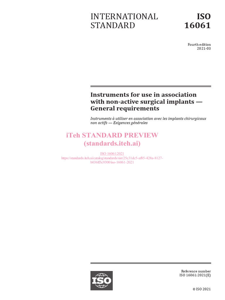 Iso 16061 2021 | PDF