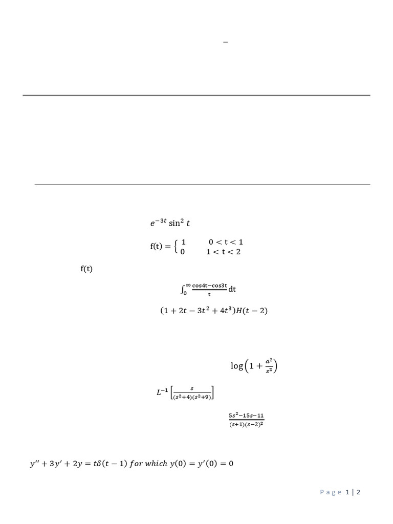 Engineering Mathematics-III 2022 DBATU Paper | PDF