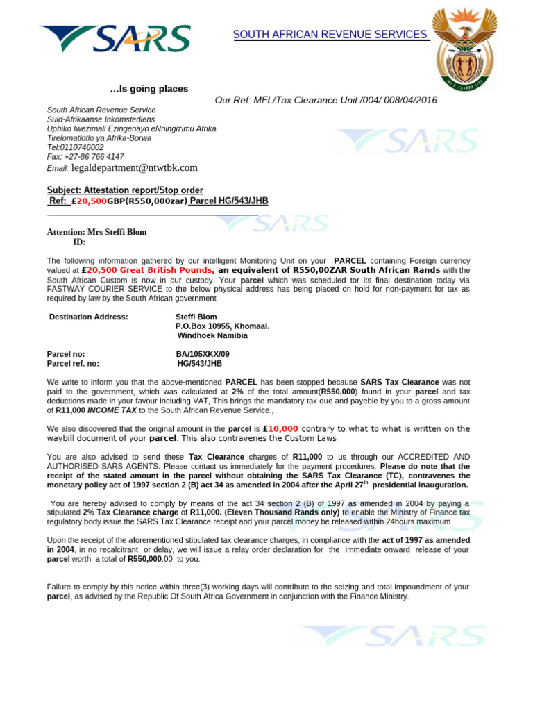 The Sars Courier | PDF